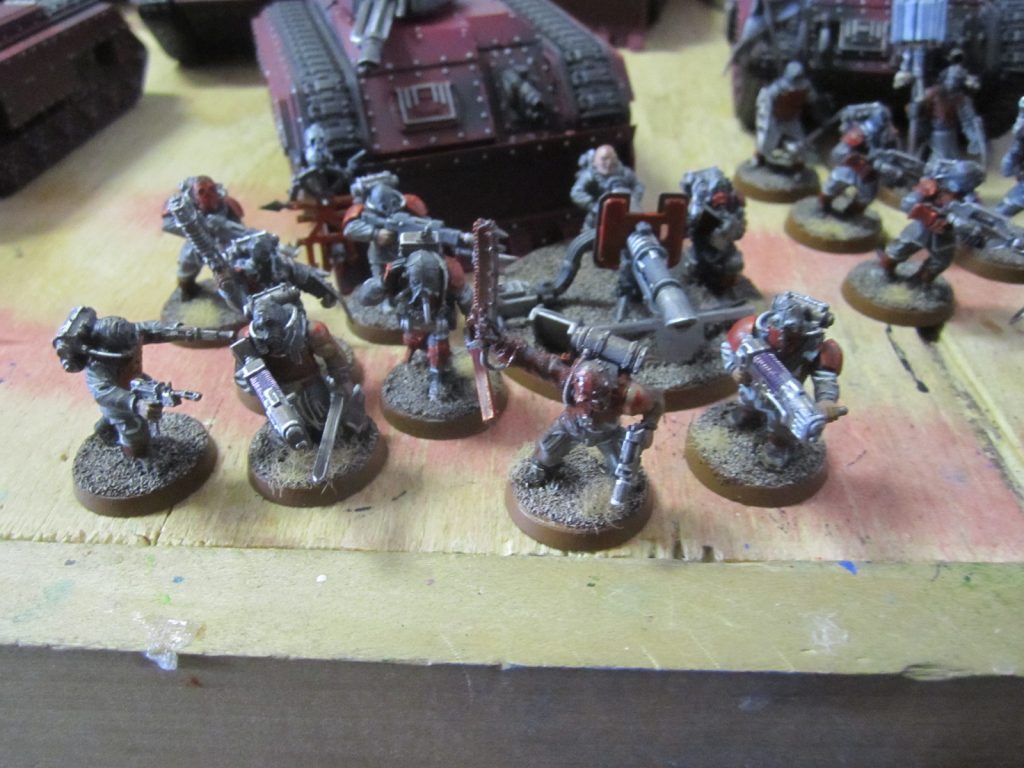 Warhammer 40k imperial guard models - hoodberlinda