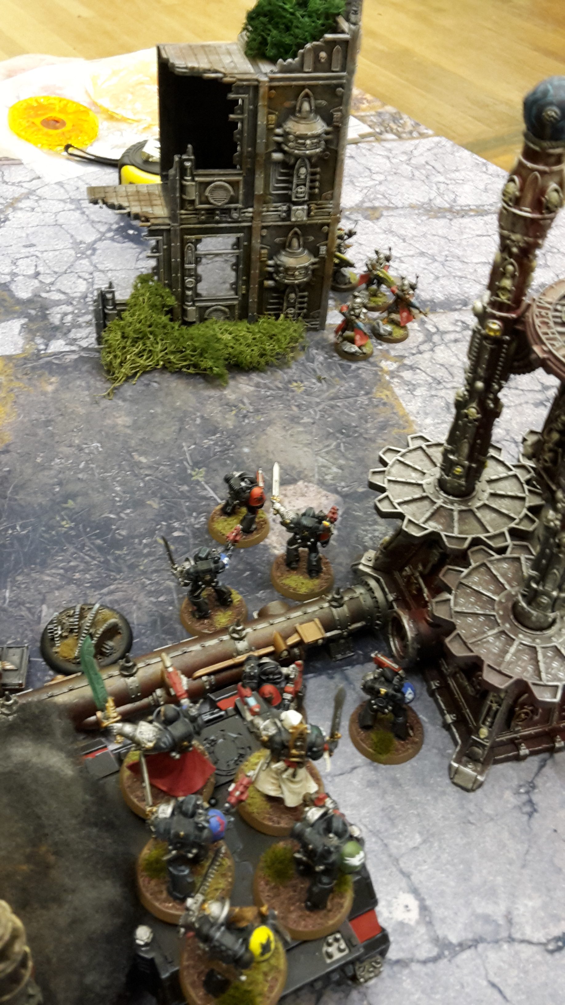 Battle Report- 1850 pts Deathwatch vs Adeptus Mechanicus/Skitarii ...