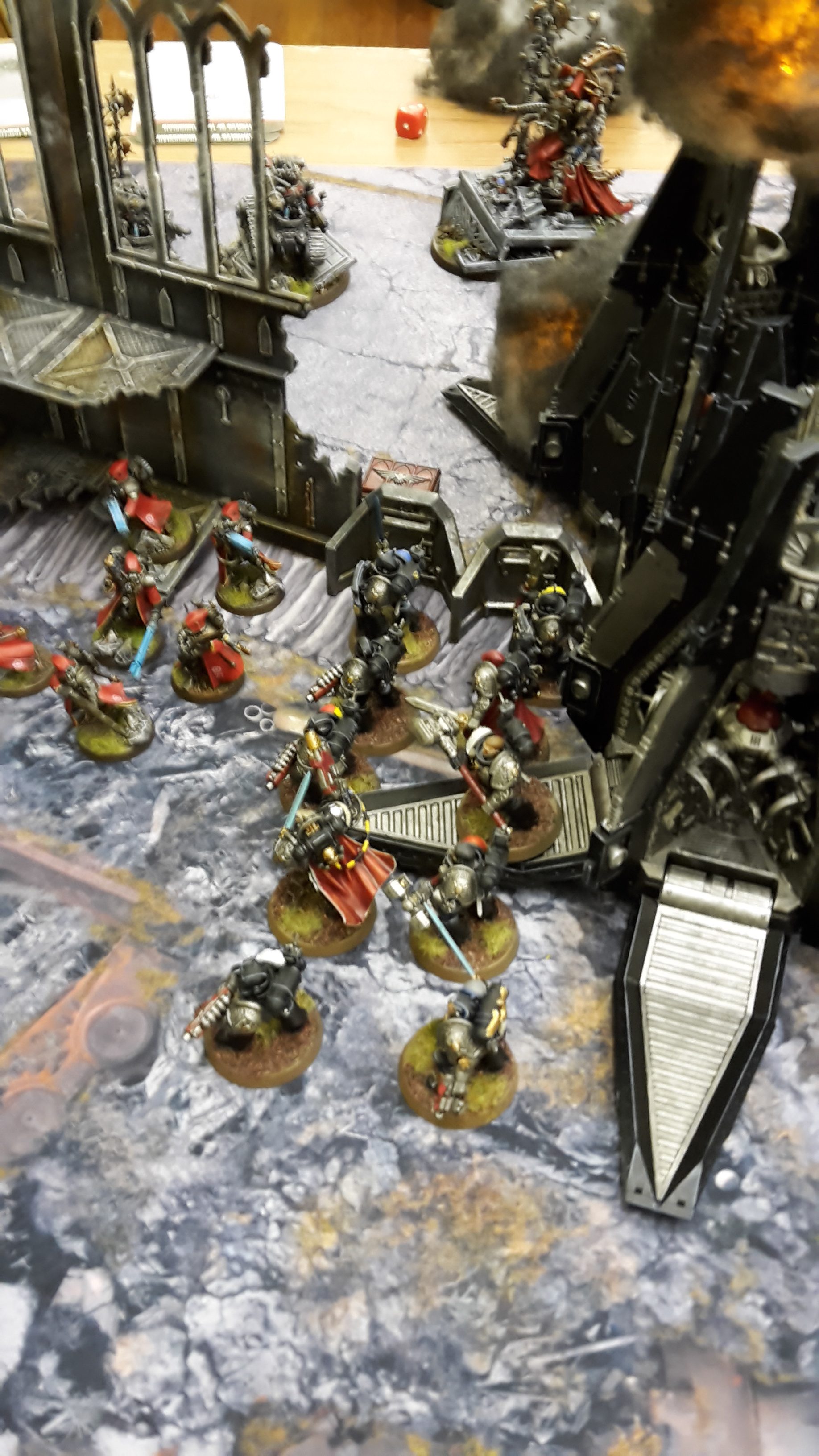 Battle Report- 1850 pts Deathwatch vs Adeptus Mechanicus/Skitarii ...