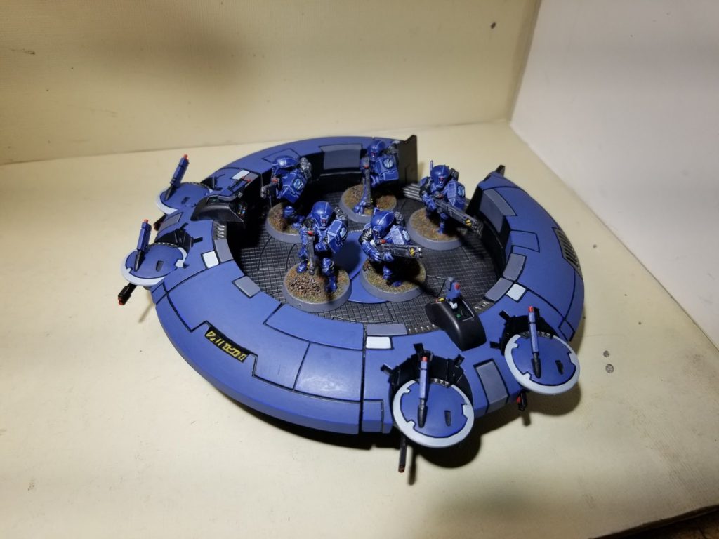 Tau Codex Review: Fortifications: Tidewall Droneport | Frontline Gaming